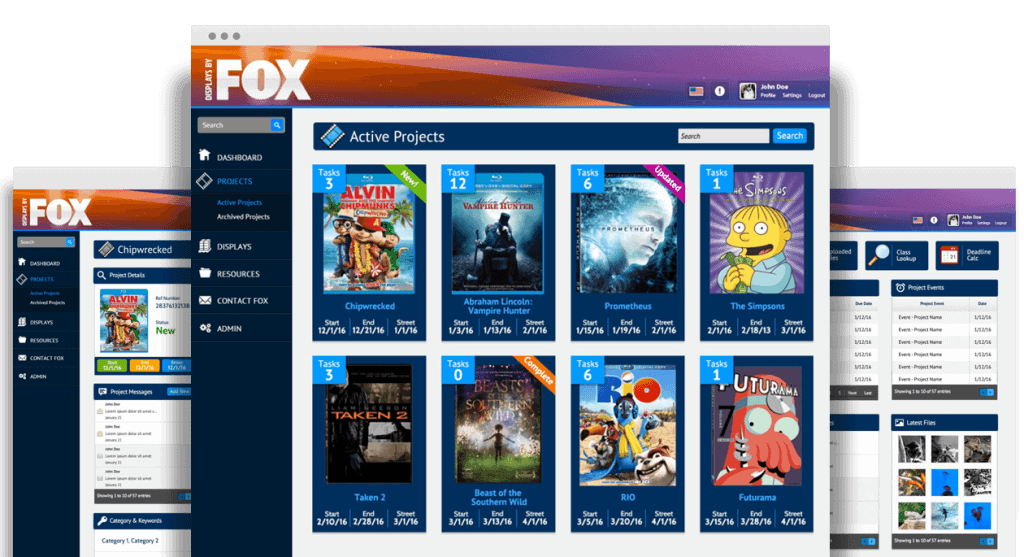 File and Project Management Software for 20th Century Fox